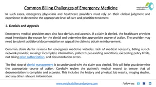 Common Billing Challenges of Emergency Medicine.pptx