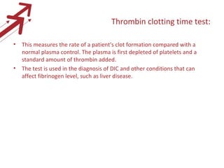 Common bleeding and clotting disorders | PPT