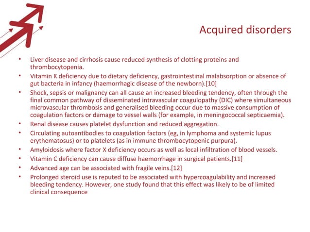 Common bleeding and clotting disorders | PPT | Blood Disorders ...