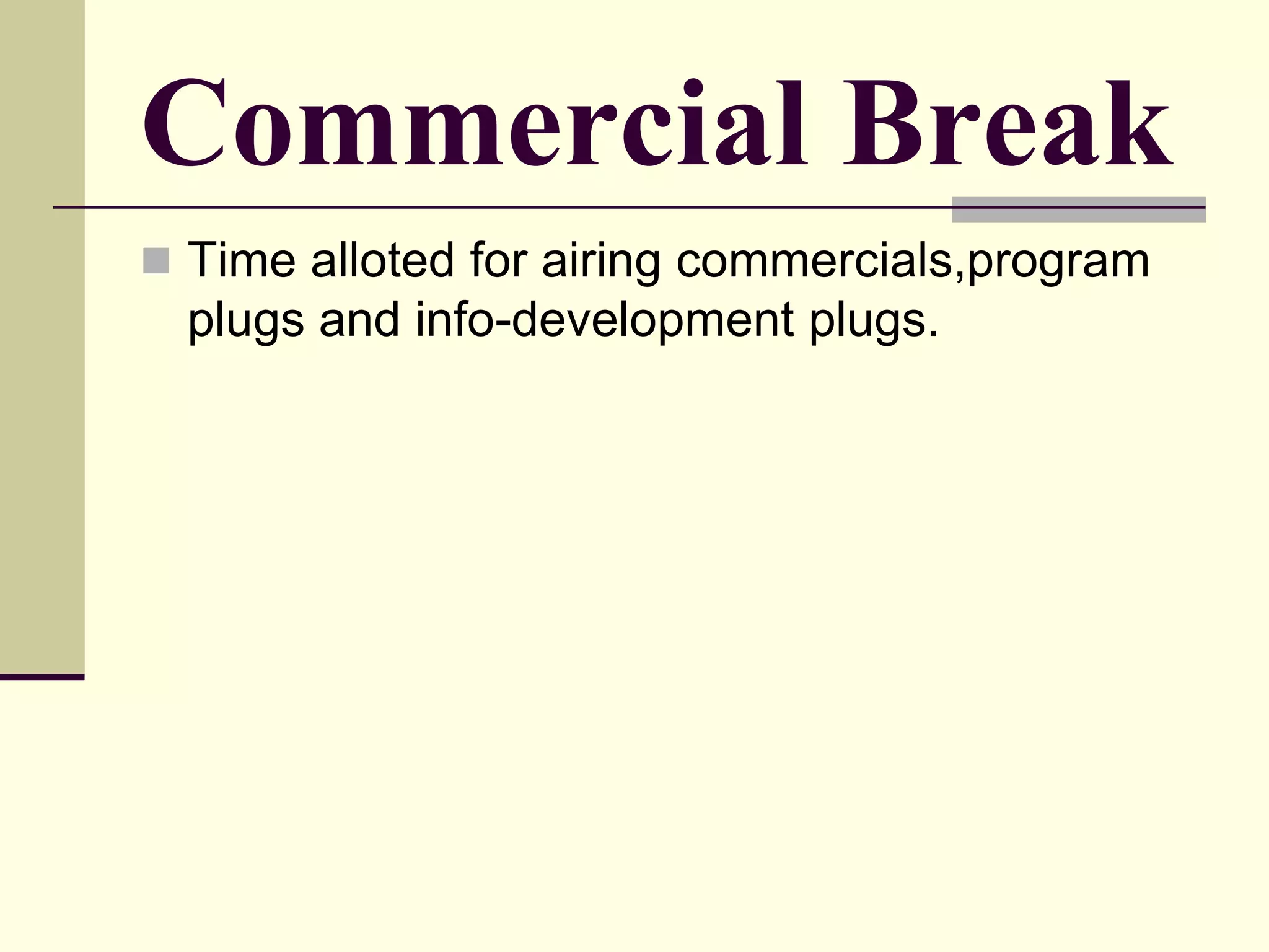 Common Broadcast Terms (Radio & TV) | PDF
