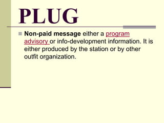 Common Broadcast Terms (Radio & TV) | PDF