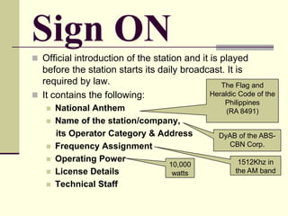 Common Broadcast Terms (Radio & TV) | PDF