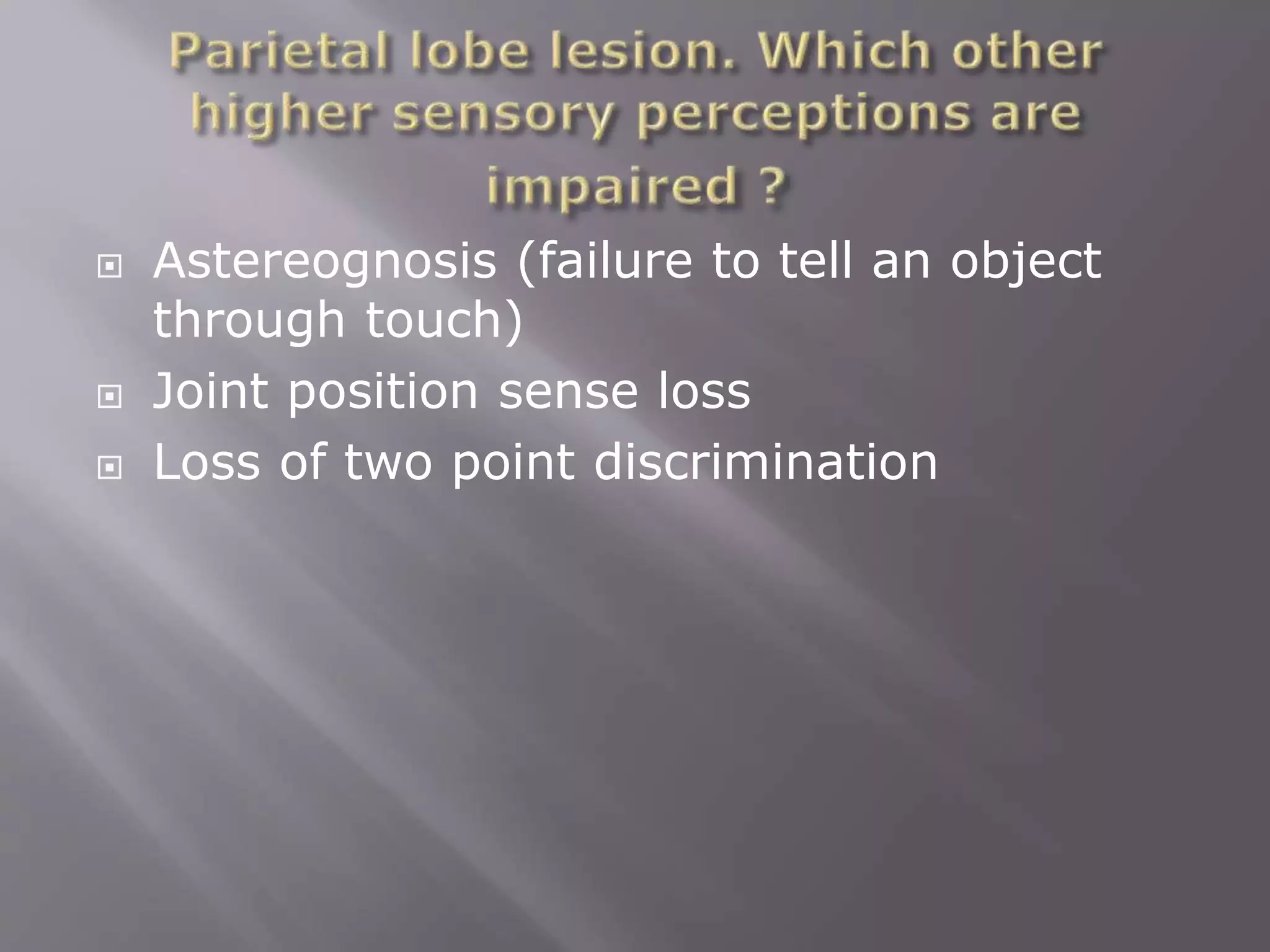 Common Cases: Neurological Visual Field defects | PPTX