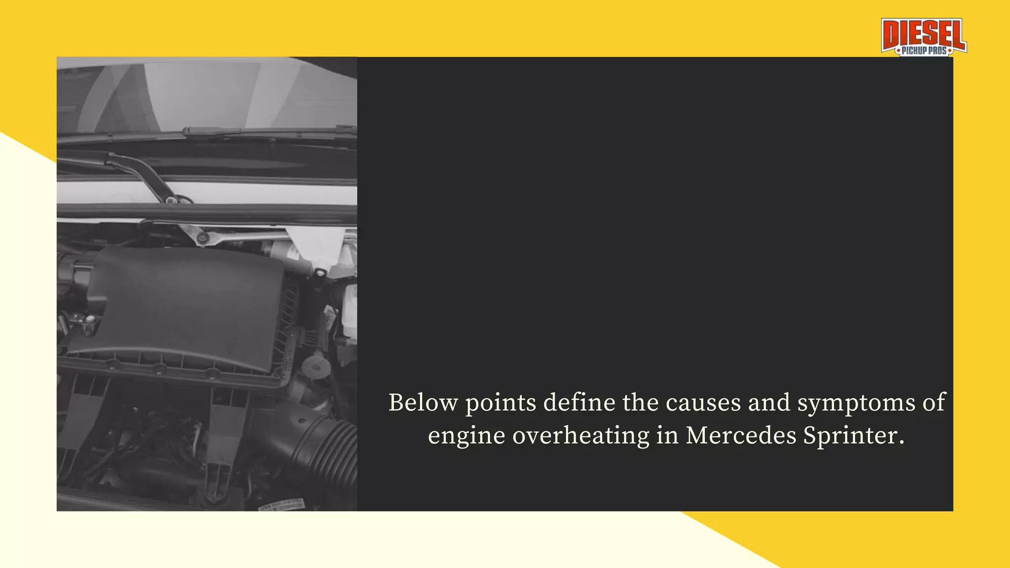 Common Causes and Symptoms of Mercedes Sprinter Engine Overheating in ...