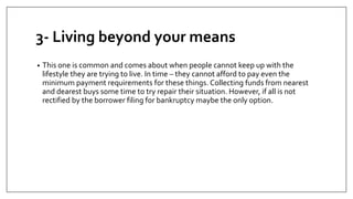 Common causes of bankruptcy | PPT