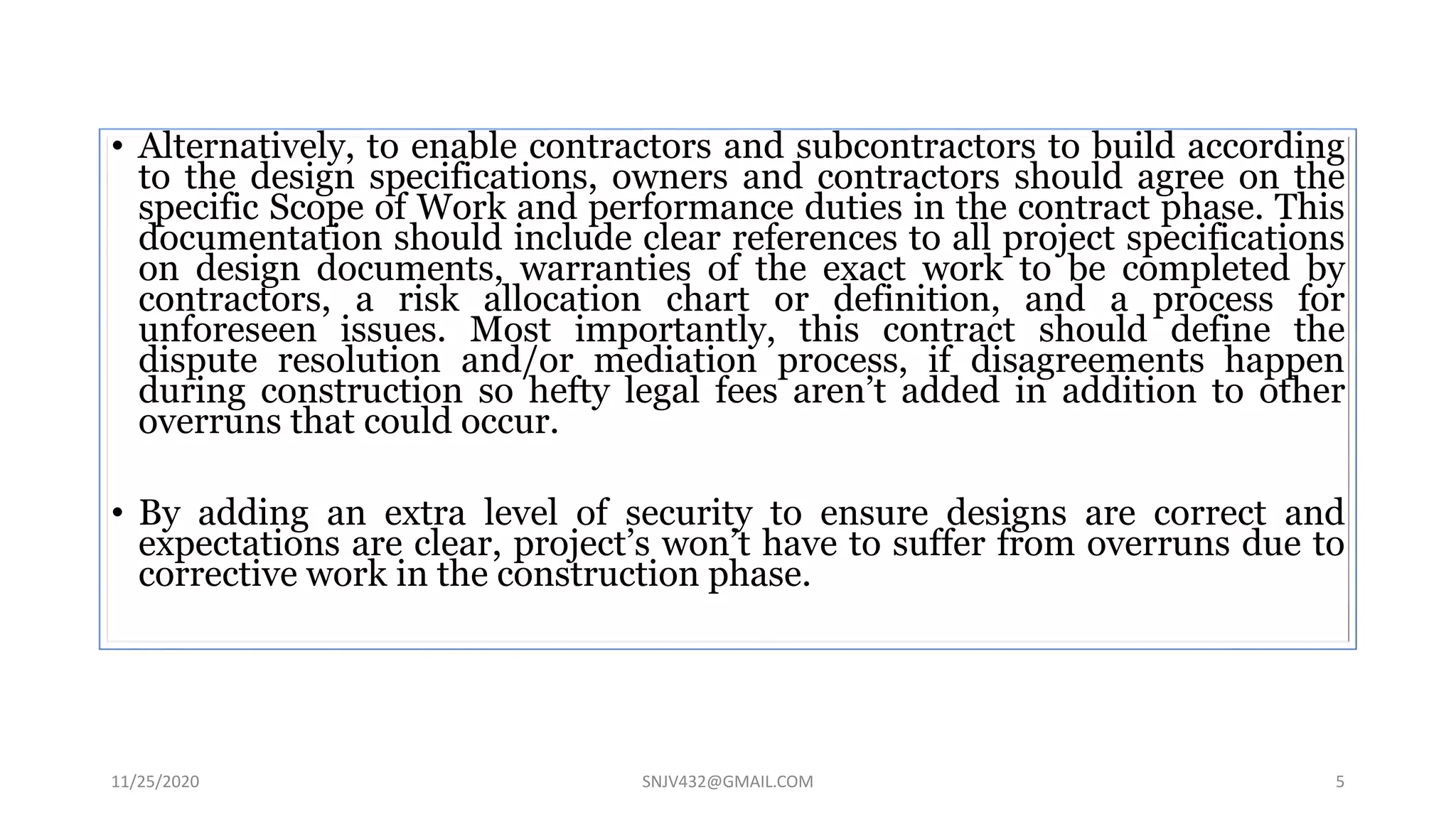 Common causes of cost overruns in construction projects | PDF