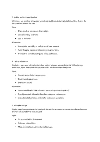 Common Causes of Steel Wire Rope Failure and How to Prevent Them | DOCX