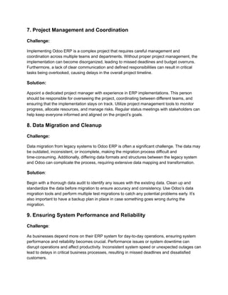 Common Challenges and Solutions in Odoo ERP Implementation.pdf