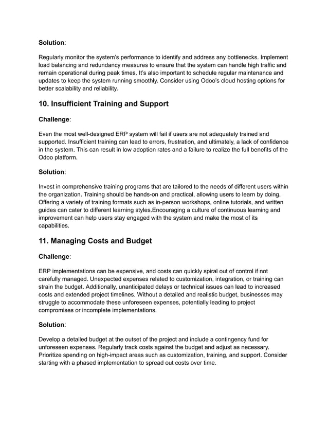 Common Challenges and Solutions in Odoo ERP Implementation.pdf Common Challenges and Solutions in Odoo ERP Implementation.pdf