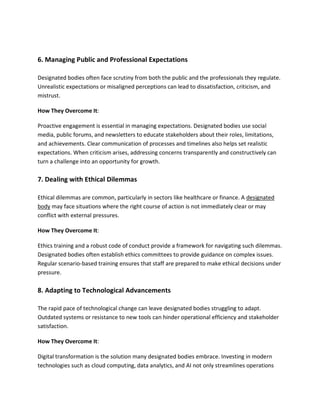 Common Challenges Faced by Designated Bodies and How They Overcome Them.pdf