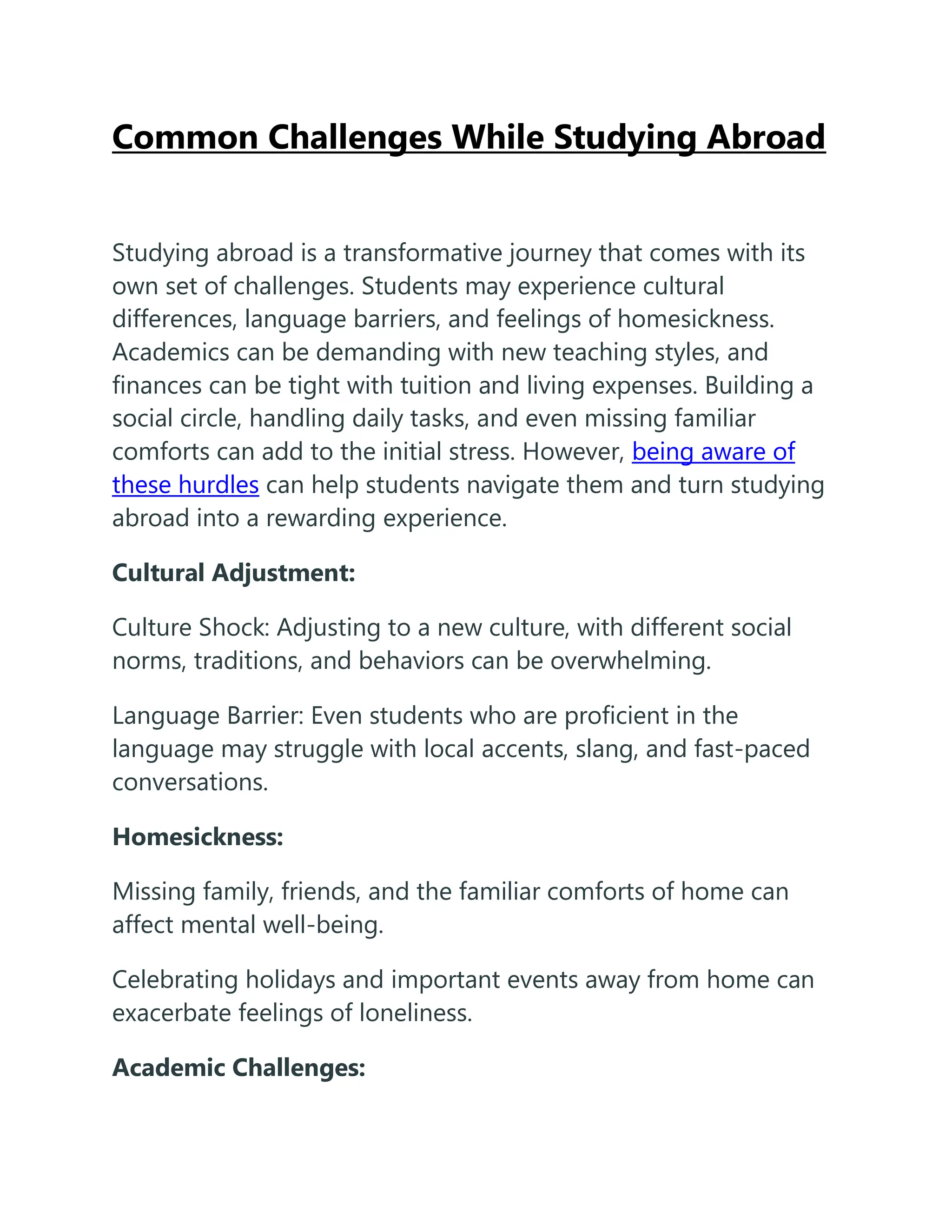 Common Challenges While Studying Abroad (1).pdf