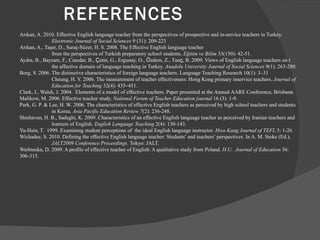 Common characteristics of an effective English language teacher | PPT