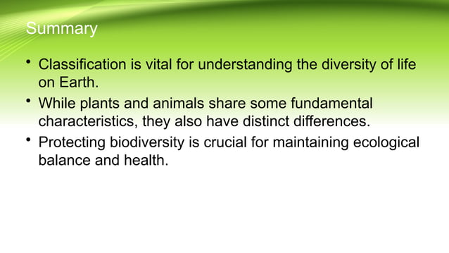 Common Characteristics of Animals and Plants for Classification.pptx