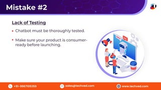 Common Chatbot Mistakes | PPT