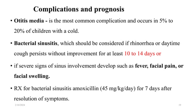 Common Childhood disease.pptx | Ear, Nose and Throat Conditions ...