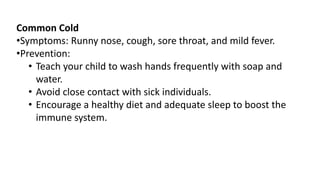 Common Childhood Illnesses and How to Prevent Them.pdf