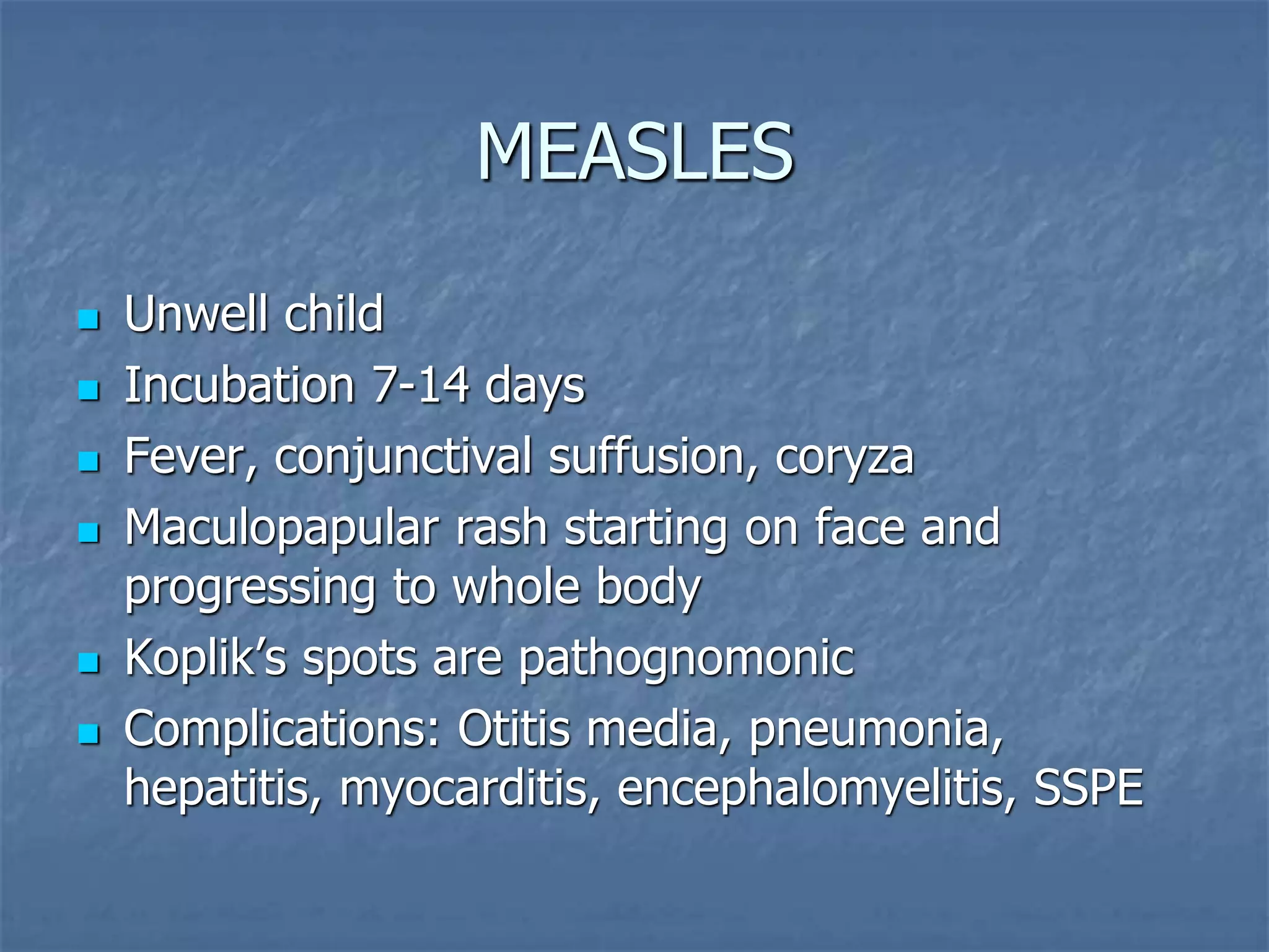 common childhood infections and rashes.ppt