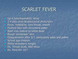 common childhood infections and rashes.ppt