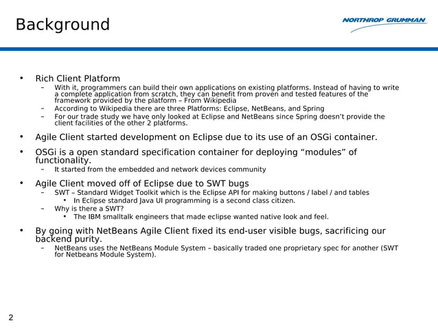 Common Client Rich Client Platforms | PPT