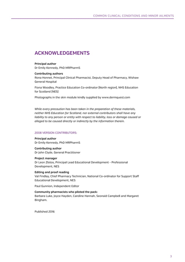 common_clinical_conditions_and_minor_ailments pdf.pdf | Skin and ...
