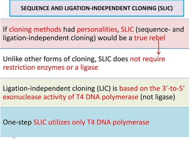Common cloning technique | PPTX
