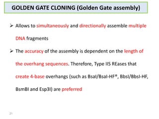 Common cloning technique | PPTX