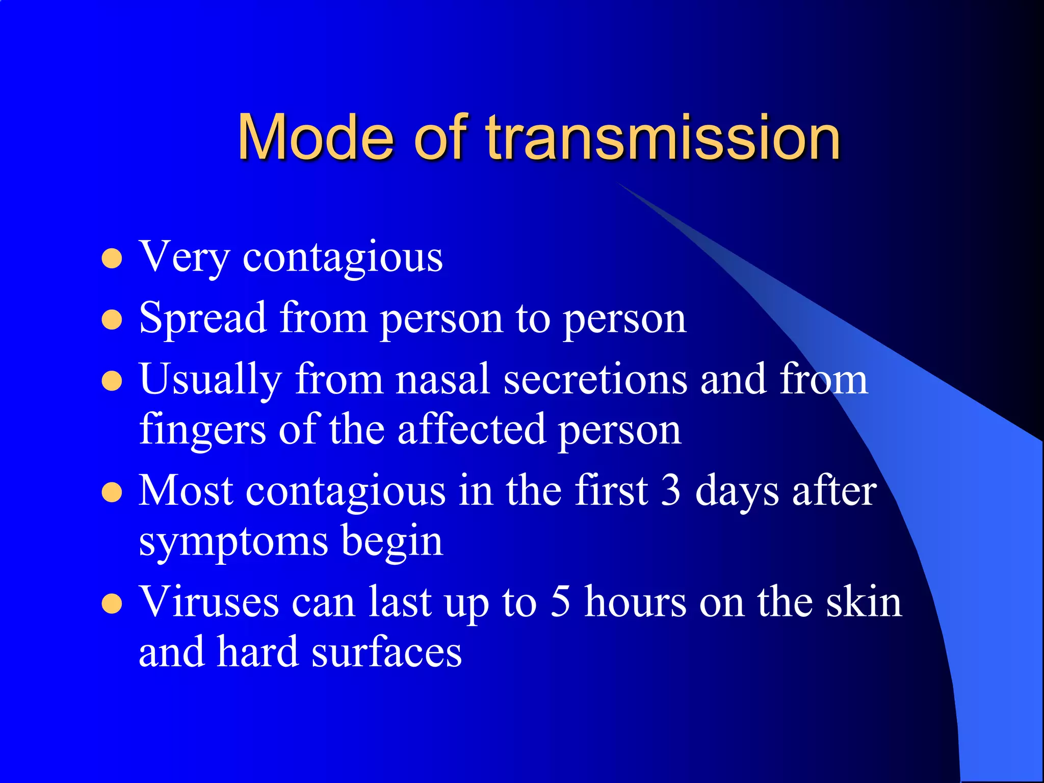 Common cold | PPTX