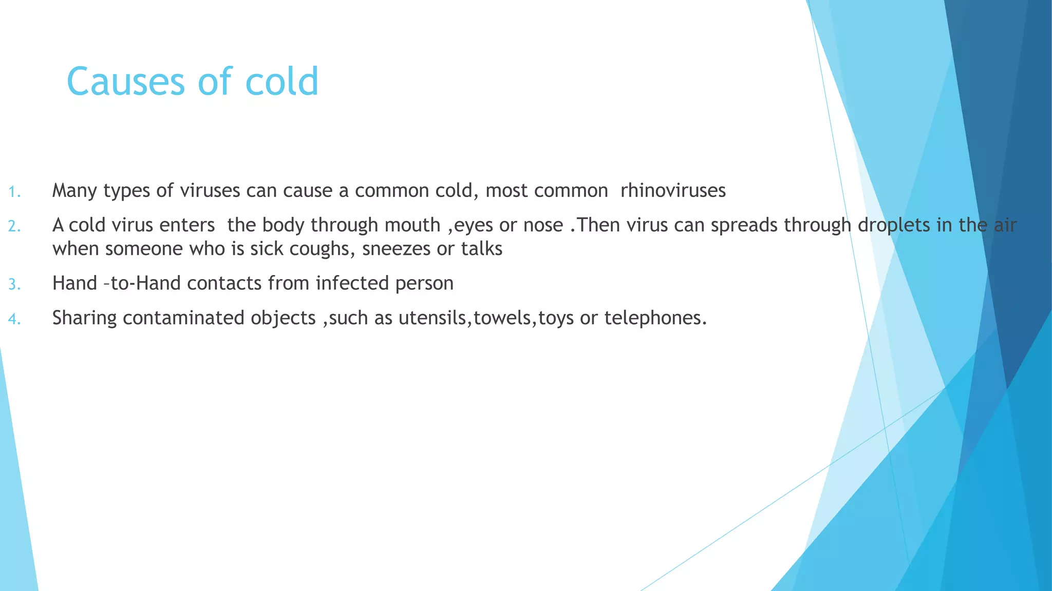 Common cold | PPTX