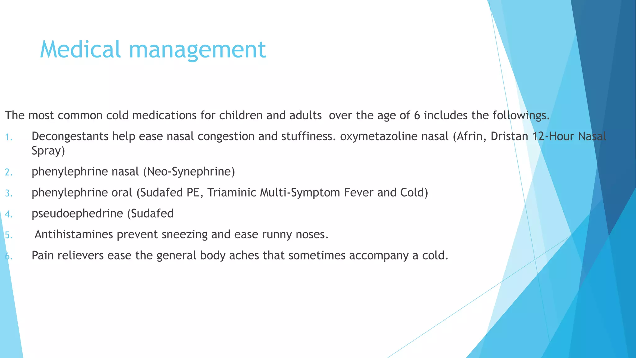 Common cold | PPTX