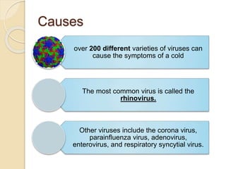 Common cold hasnain ppt | PPTX