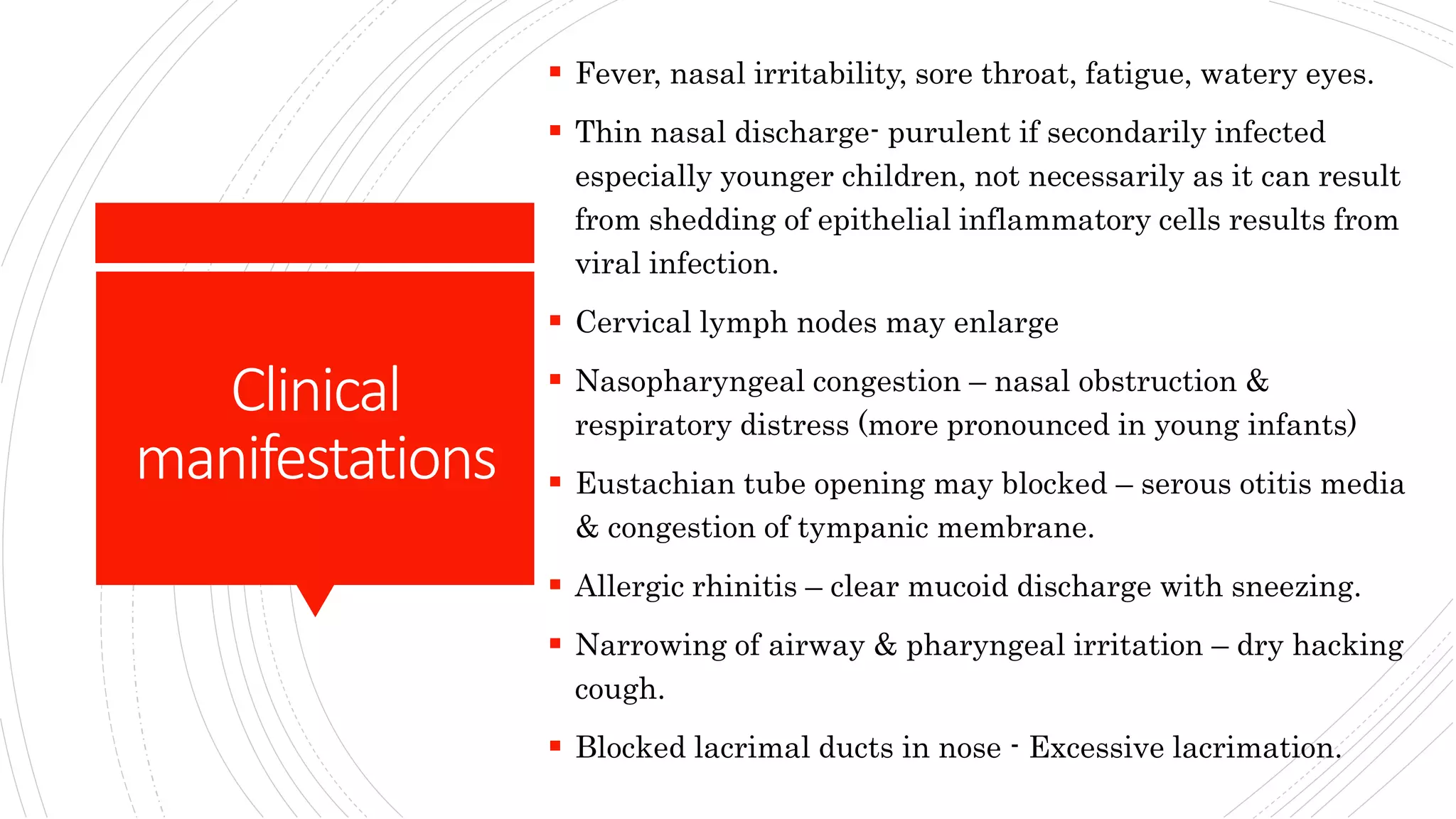 Common cold or nasopharyngitis in children | PPTX