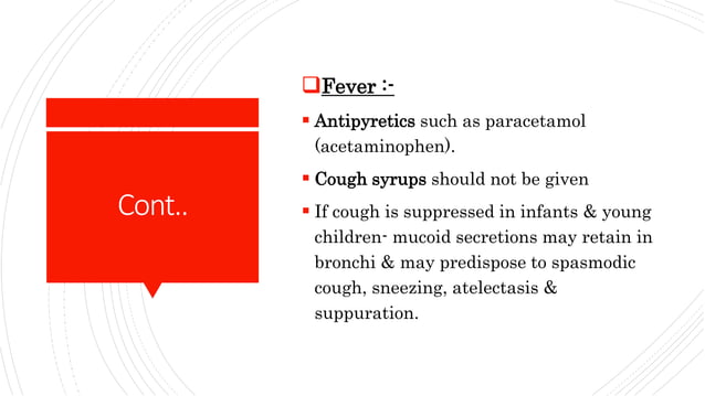 Common cold or nasopharyngitis in children | PPTX