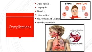 Common cold or nasopharyngitis in children | PPTX