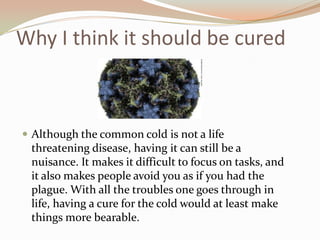 Common Cold Powerpoint | PPTX
