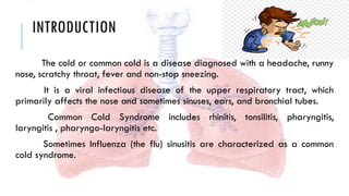nursing management of patients with common cold ppt.pptx