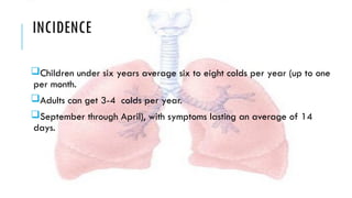 nursing management of patients with common cold ppt.pptx | Ear, Nose ...