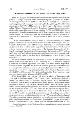 Common commercial policy_of_the_european_union | PDF