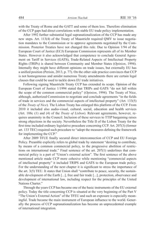 Common commercial policy_of_the_european_union | PDF