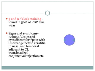 Frequently Encountered complications of RGP Contact Lenses | PPT