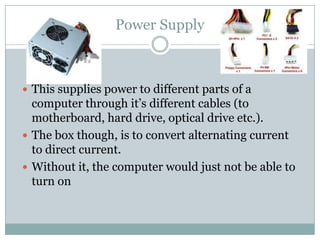 Common computer components | PPT