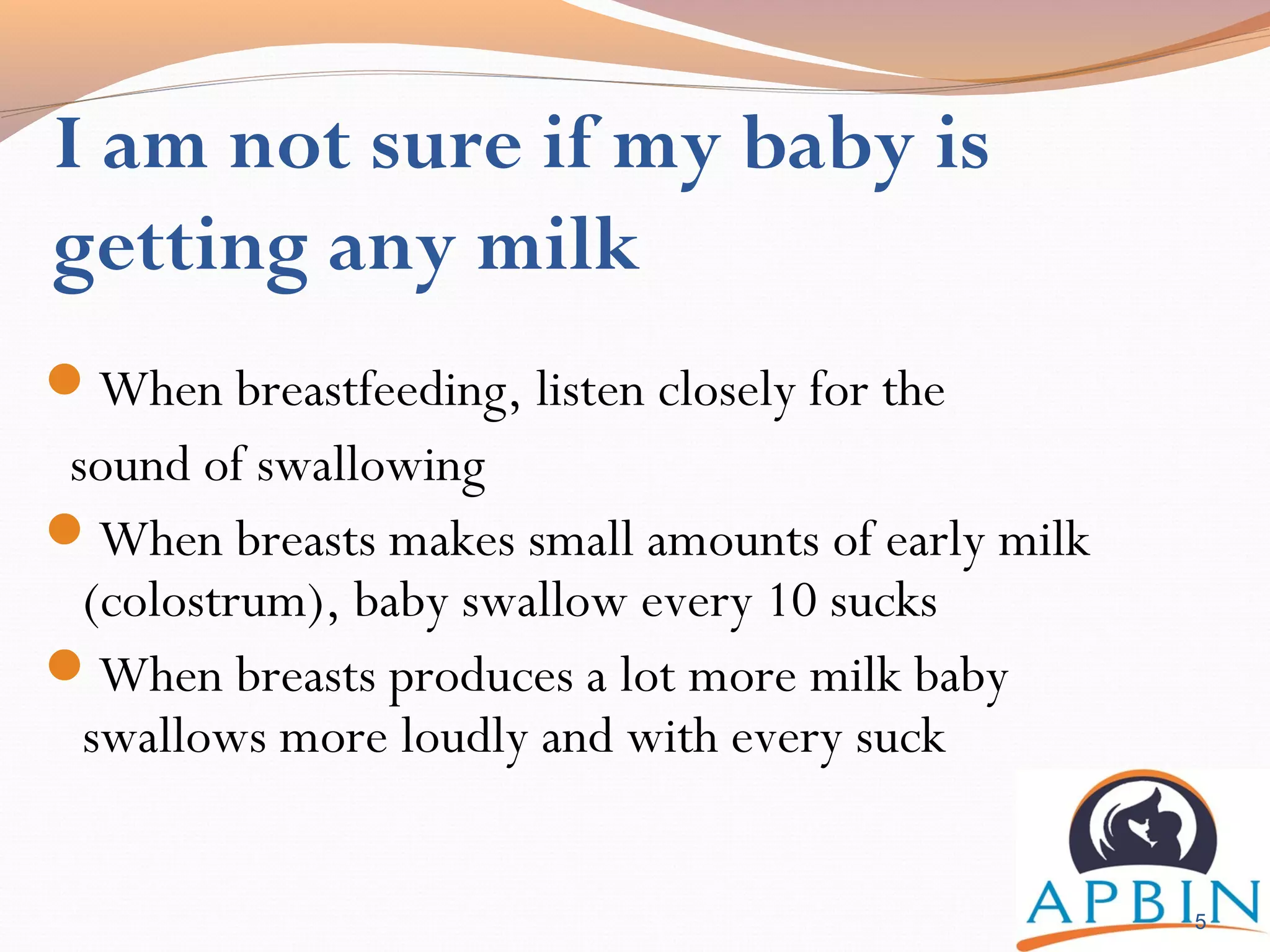 Common concern and challenges in breastfeeding | PPT