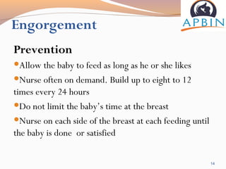 Common concern and challenges in breastfeeding | PPT