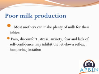Common concern and challenges in breastfeeding | PPT