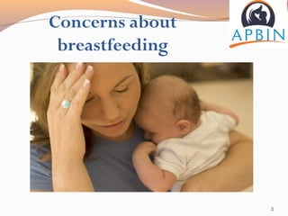 Common concern and challenges in breastfeeding | PPT