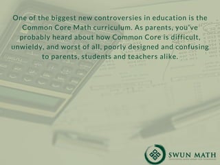 Swun Math: Debunking Common Core | PDF