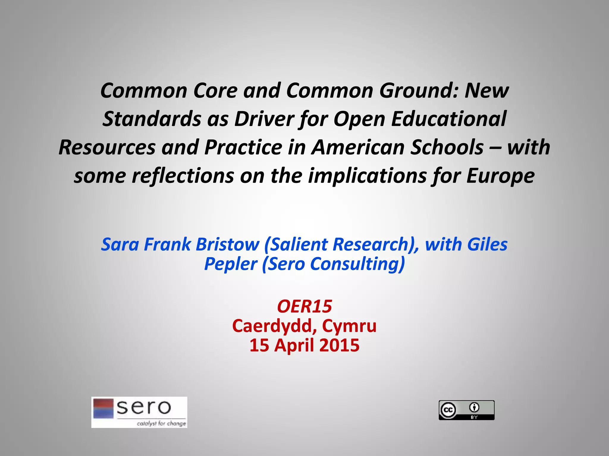 Common core and common ground | PPT