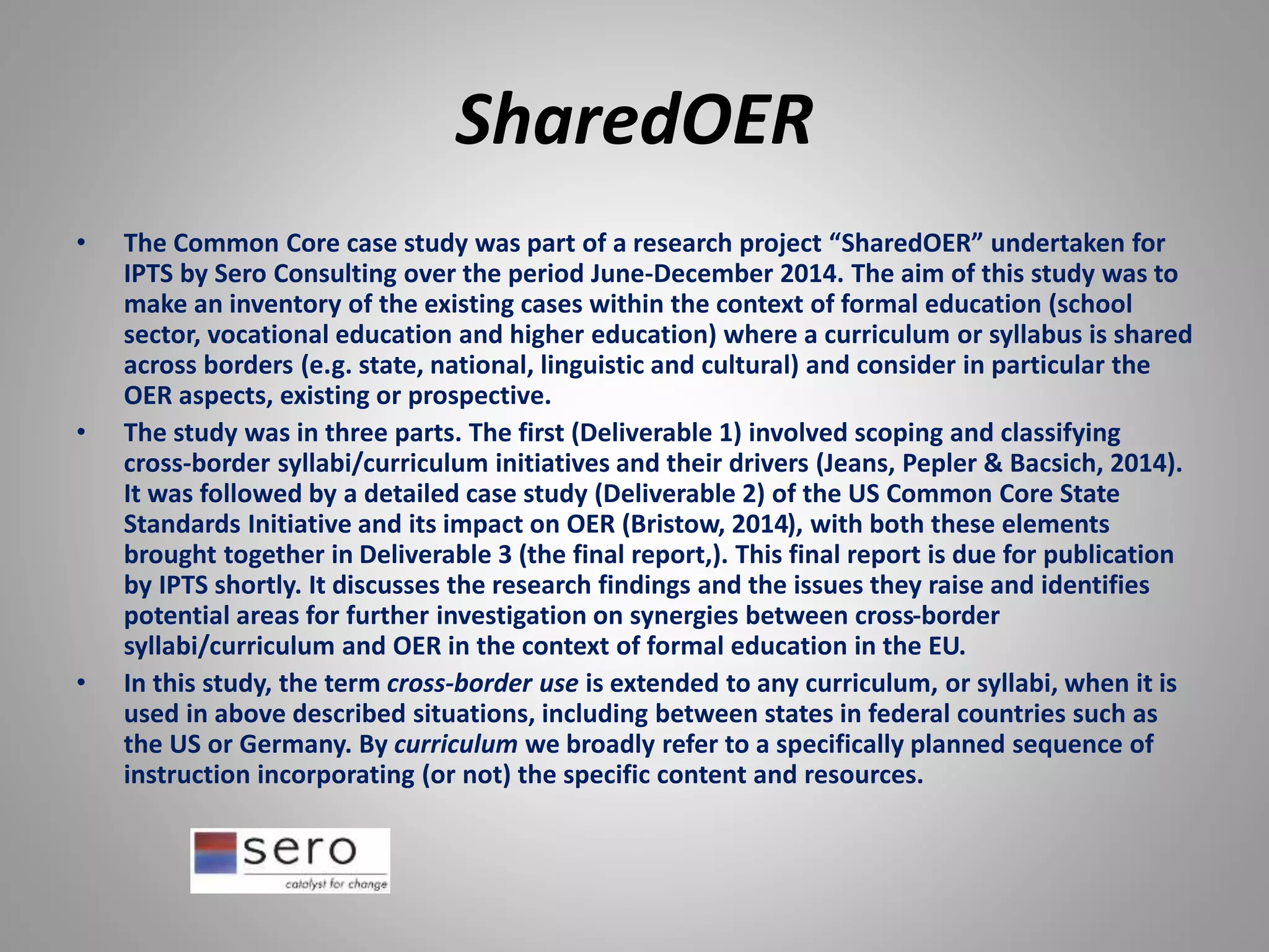 Common core and common ground | PPT