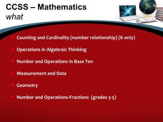 Common core and its challenge | PPT | Free download