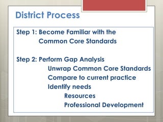 Common Core Board Presentation | PPT