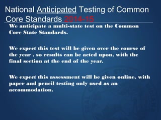 Common core standards (idoe) power point | PPT